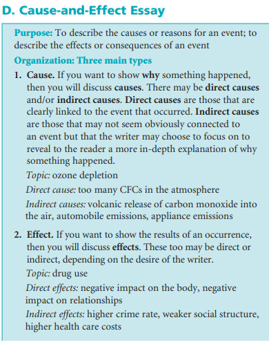 15+ Cause and Effect Essay Examples - PDF | Examples