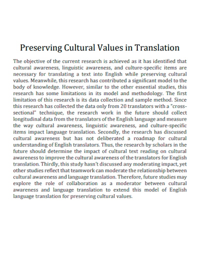 25+ Cultural Values - Examples, PDF, DOCS | Examples
