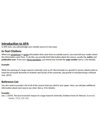 26+ Apa Introduction Examples In Pdf | Examples