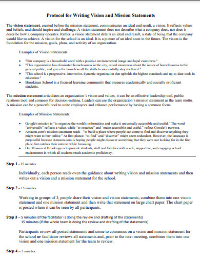 23+ Vision and Mission Statement Examples in PDF | Examples