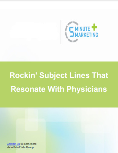 18+ Email Subject Lines - Examples, PDF, DOCS | Examples