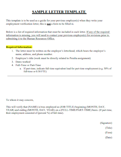 26+ To Whom it May Concern Letter Format - Examples, PDF, DOCS | Examples