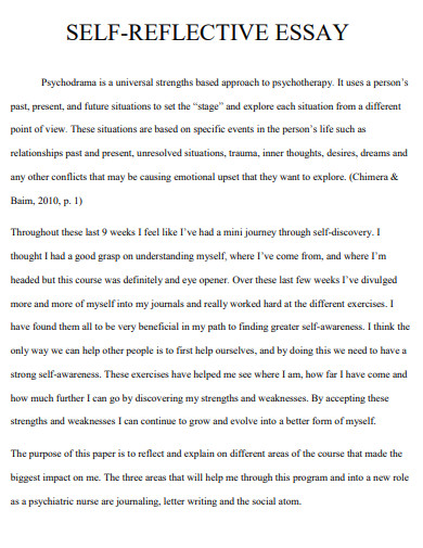 23+ Reflection Essay Examples in PDF | Examples