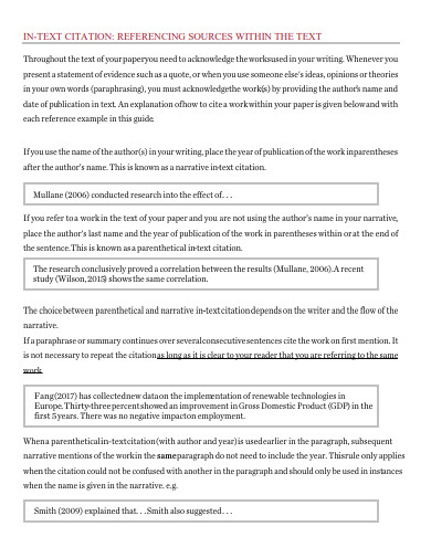 APA Paragraph - 19+ Examples in PDF
