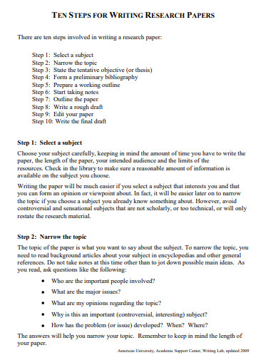 26+ MLA Research Paper in PDF | Examples