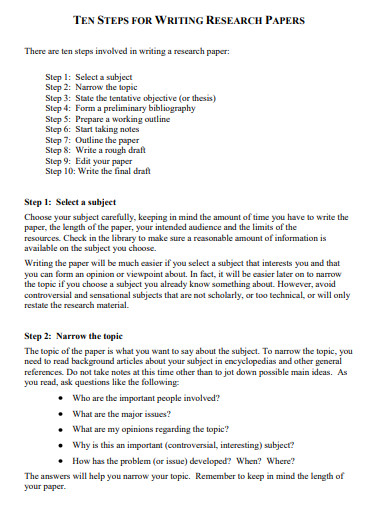 26+ Research Paper Introduction Examples in PDF, Word, Google Docs ...