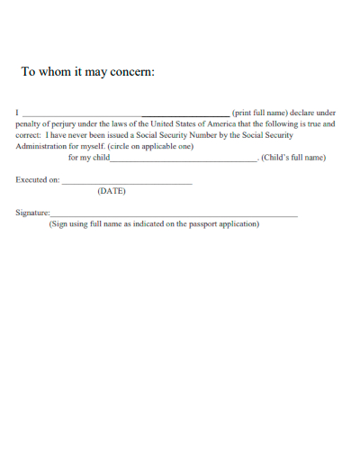 26+ To Whom it May Concern Letter Format - Examples, PDF, DOCS | Examples