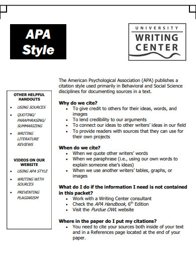 26+ Apa Style Citation Examples In Pdf | Examples