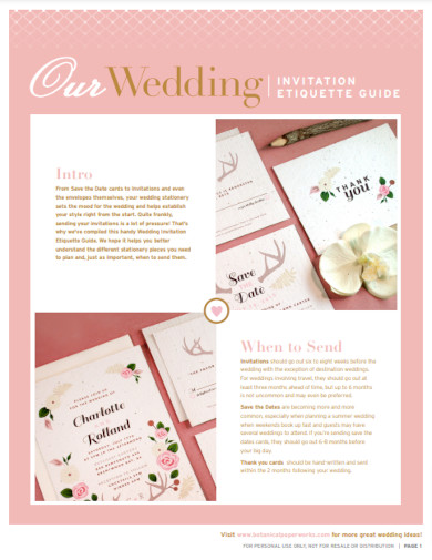 Wedding Invite - 18+ Examples, PDF