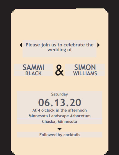 Wedding Invite - 18+ Examples, PDF
