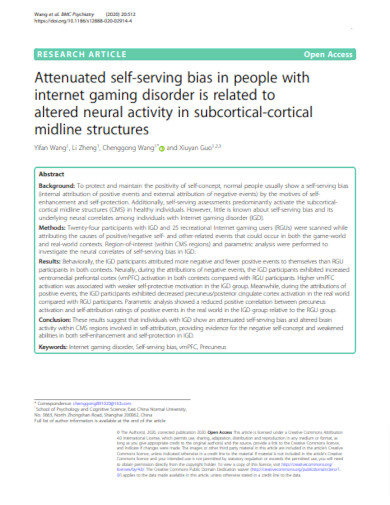 23+ Self Serving Bias - Example, PDF, DOCS | Examples