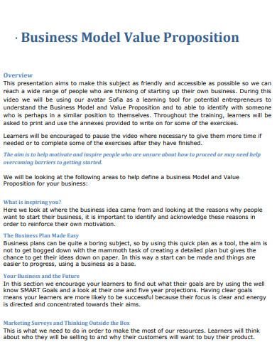 30+ Business Model Examples in PDF | Examples