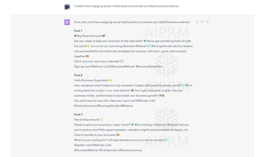 15 Examples of ChatGPT Prompts for Business | Examples