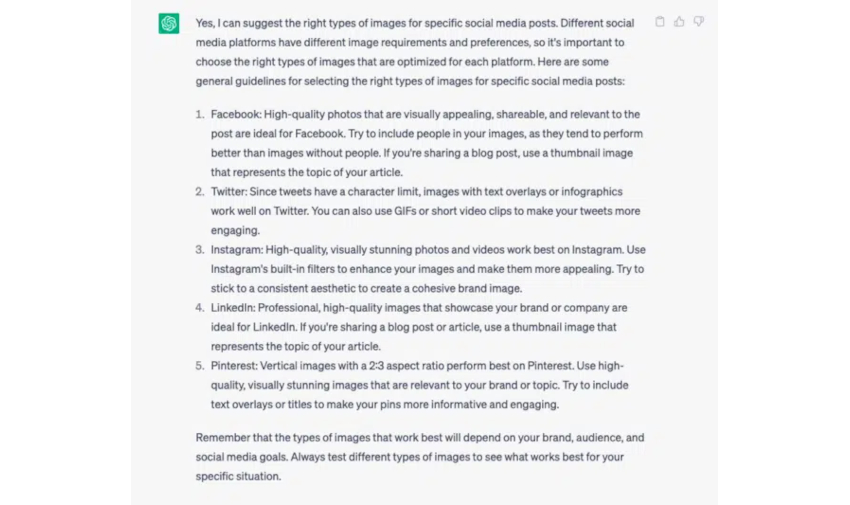 18 ChatGPT for Social Media (Prompts Examples) | Examples