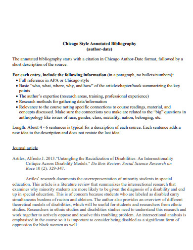 16+ Chicago Citation Examples in PDF | Examples