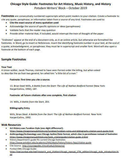 30+ Footnote Format Examples in PDF, DOCS | Examples