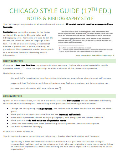 29+ Chicago Style Bibliography Examples in PDF | Examples