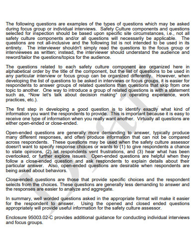 14+ Close Ended Question Examples in PDF | Examples