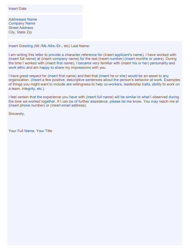 29+ Job Reference Examples in Outlook, Google Docs, Word, Apple Pages ...