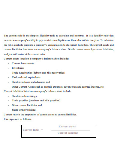 25+ Liquid Assets Examples in PDF | Examples