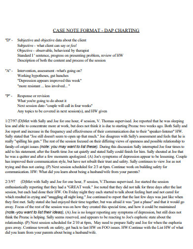 29+ Dap Note Examples in Google Docs, Word, PDF, Apple Pages | Examples