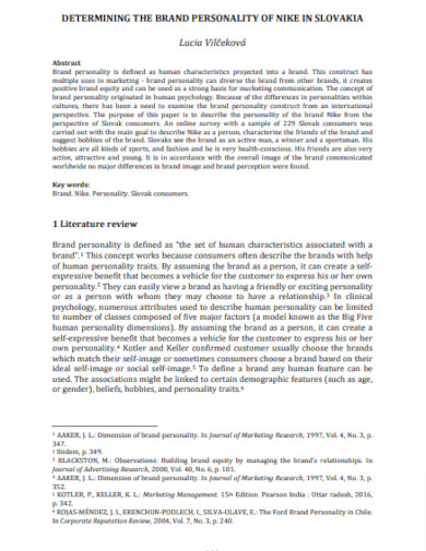 35+ Brand Personality Examples - PDF, DOCS | Examples