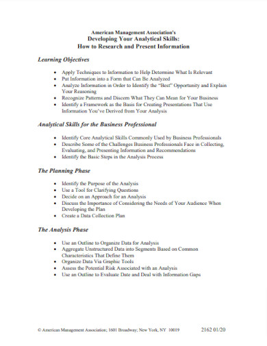 34+ Analytical Skills Examples - PDF, DOCS | Examples