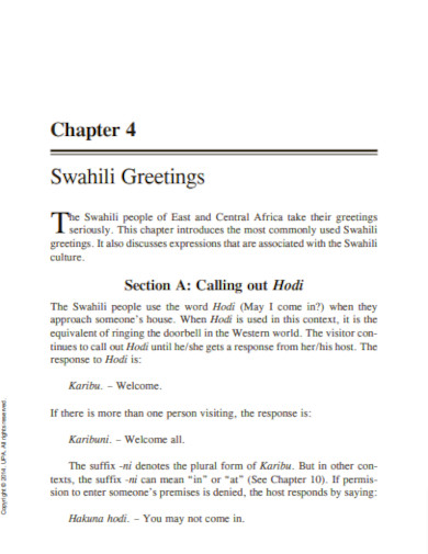 31+ Example for Greeting - Word, Outlook, Apple Pages, PSD, Publisher ...