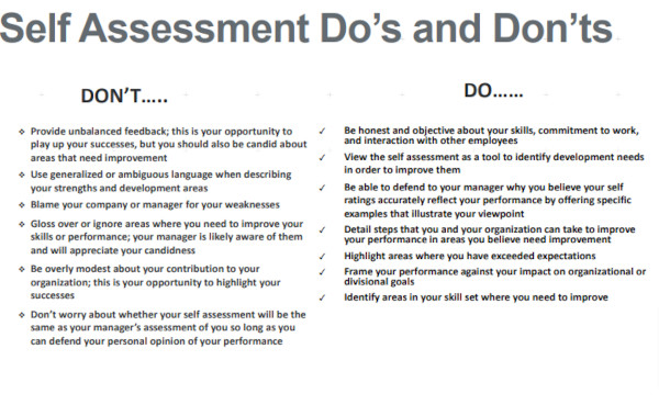 29+ Self Review - Word, Google Docs, Examples, PDF | Examples