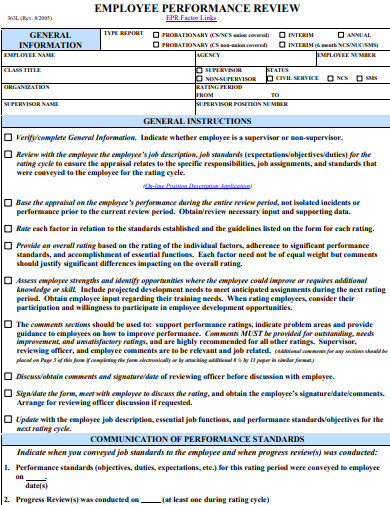 25+ Manager Performance Review Examples in Google Docs, Apple Pages ...