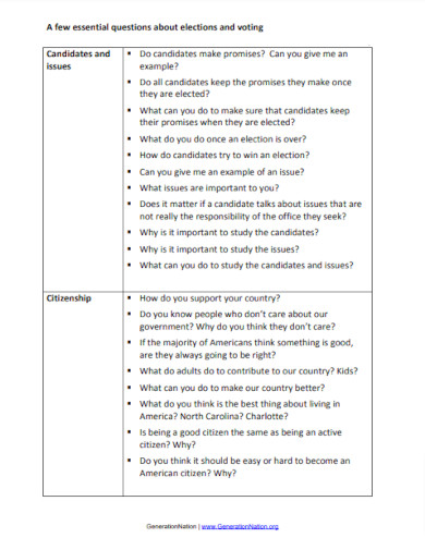 28+ Essential Questions - Examples, PDF, DOCS | Examples
