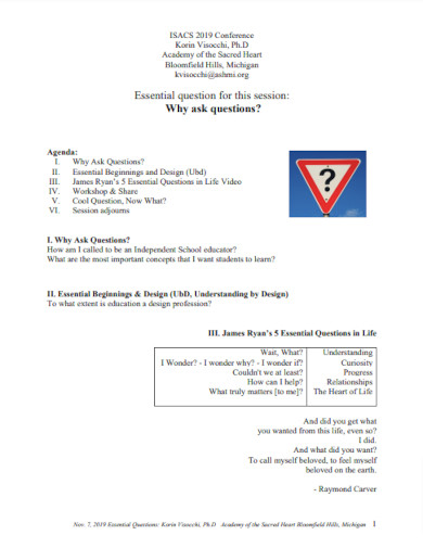 28+ Essential Questions - Examples, PDF, DOCS | Examples