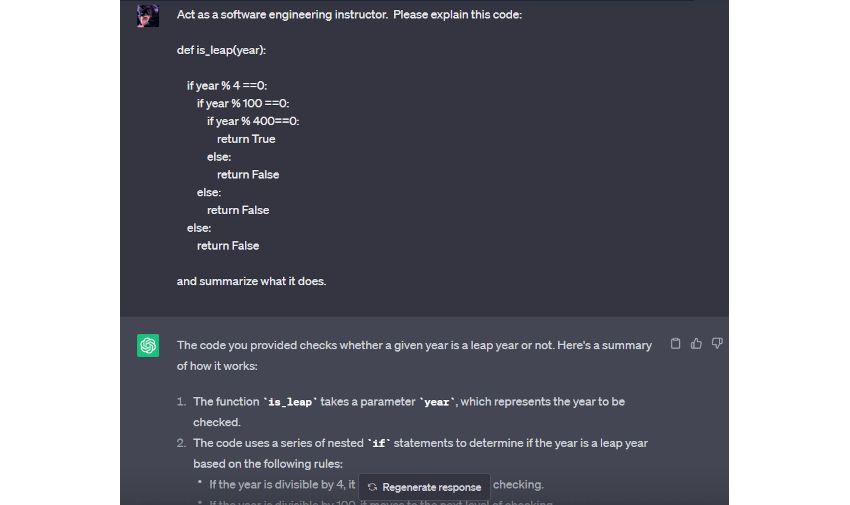 11+ ChatGPT Prompts for Programmers with Examples | Examples