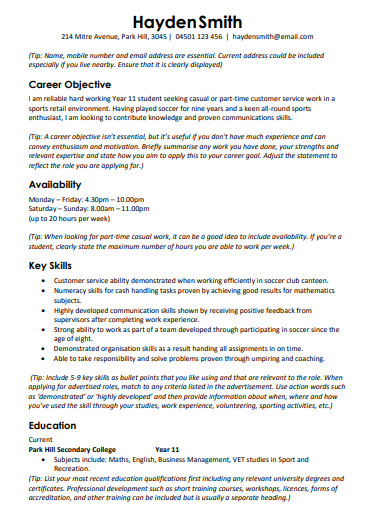 26+ Job Objective Example in Word | Apple Pages | PDF | PSD | Publisher ...