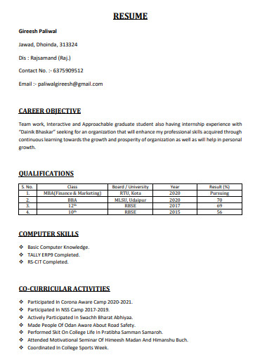 26+ Job Objective Example in Word | Apple Pages | PDF | PSD | Publisher ...