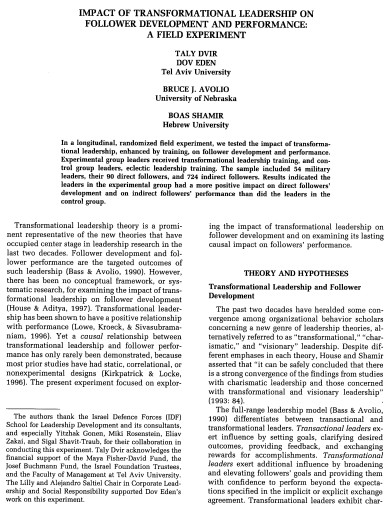 29+ Transformational Leadership Examples in PDF | Examples