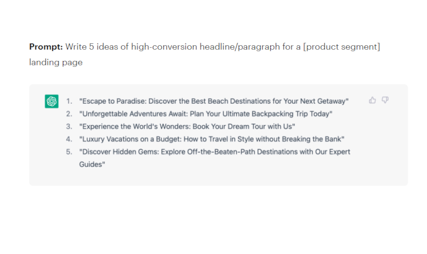 12+ ChatGPT Prompts Design Tips & Examples | Examples