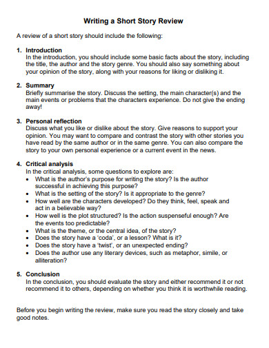 Good Review - 29+ Examples, Google Docs, Word, Illustrator, How to ...