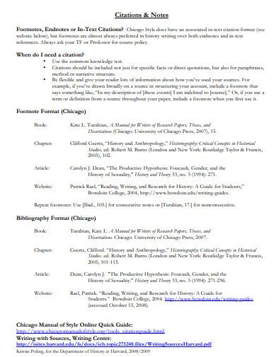 29+ Harvard Reference Style Examples in PDF | Examples