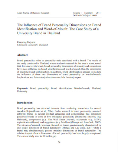 35+ Brand Personality Examples - PDF, DOCS | Examples