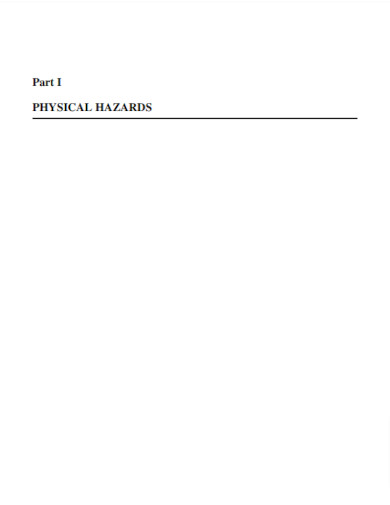 29+ Physical Hazard - Examples, PDF, DOCS | Examples