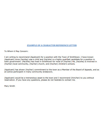 29+ Job Reference Examples in Outlook, Google Docs, Word, Apple Pages ...