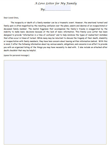 30+ Love Letter Examples in Google Docs, Word, PDF, PSD, Illustrator ...