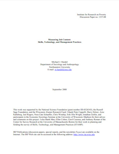 33+ Job Skills Examples - PDF, DOCS | Examples