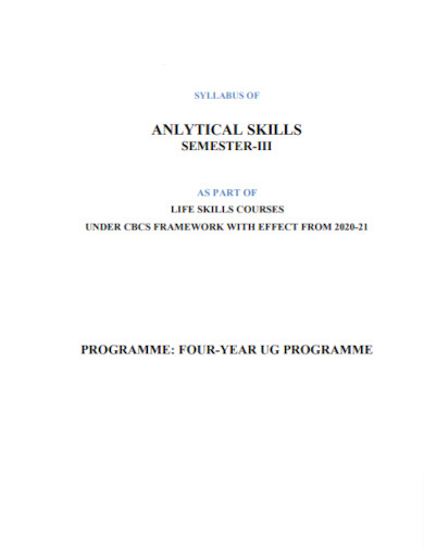 34+ Analytical Skills Examples - PDF, DOCS | Examples