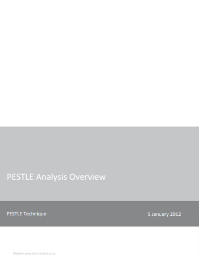 33+ Pestle Analysis - Example, PDF | Examples
