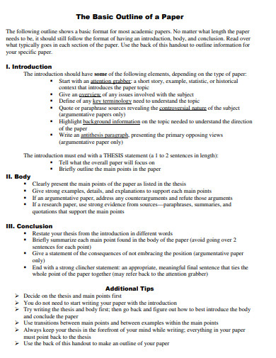 30+ Paper Format Examples in PDF, DOCS | Examples