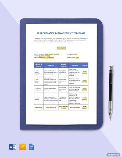 21+ Performance Review Comments Examples in Google Docs, Apple Pages ...