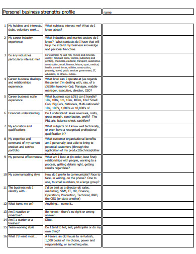 29+ Personal Strengths Examples in Google Docs, Word, Apple Pages, PDF ...