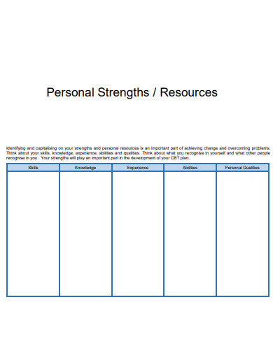 29+ Personal Strengths Examples in Google Docs, Word, Apple Pages, PDF ...